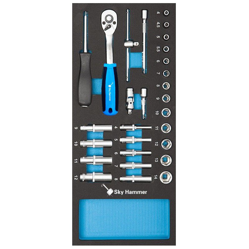 Corrosion resistant Eva tool kit
